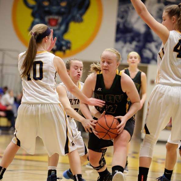 IN PICTURES: Clay vs Whitmer girls basketball - The Blade