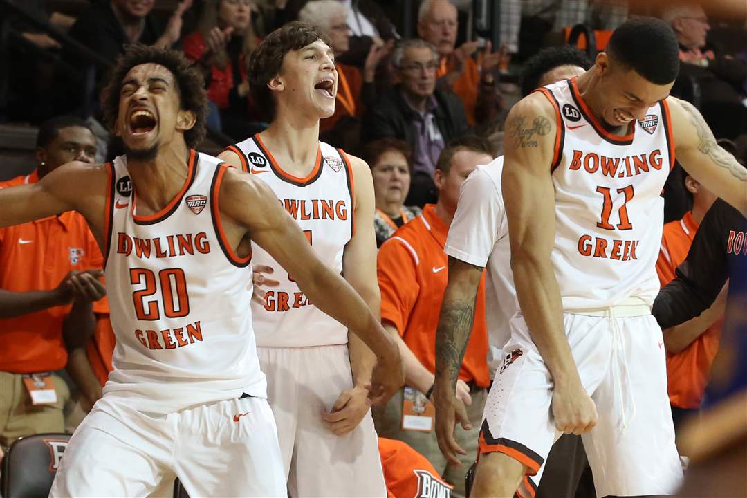 IN PICTURES: UMKC 71, BGSU men 69 - The Blade